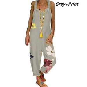 Leah Rosa | Pants & Jumpsuits | Leah Rosa Womens Long Wide Leg Overalls ...